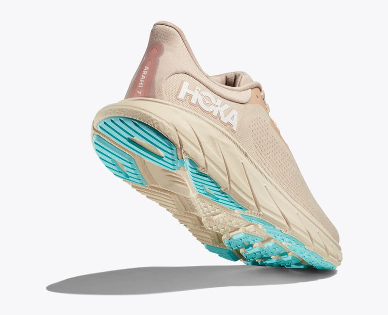 Women's HOKA ONE ONE Arahi 7 - Vanilla/Cream - Standard Width (D)